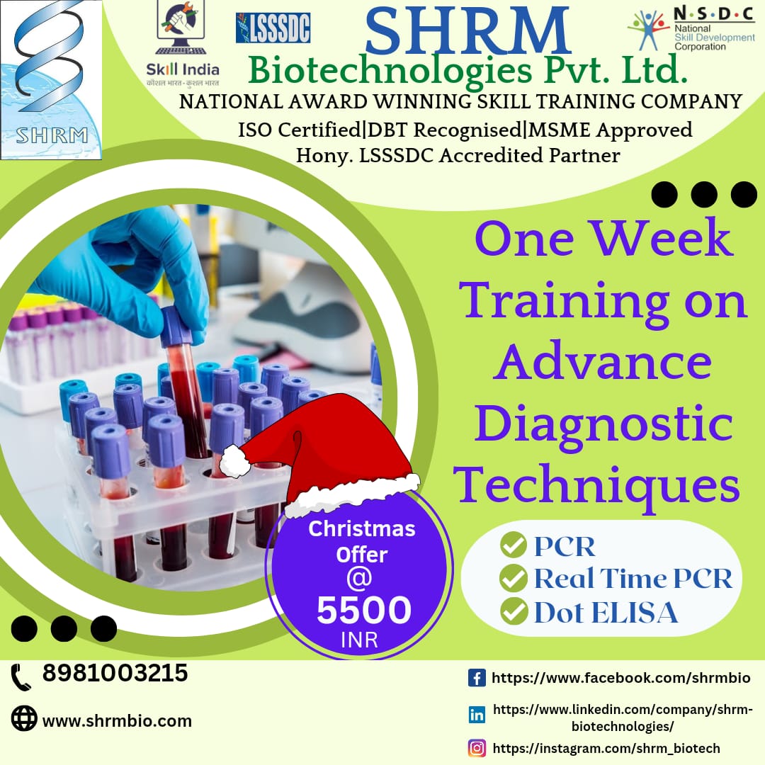 One Week Training on Advance Diagnostic Techniques - Shrmbio